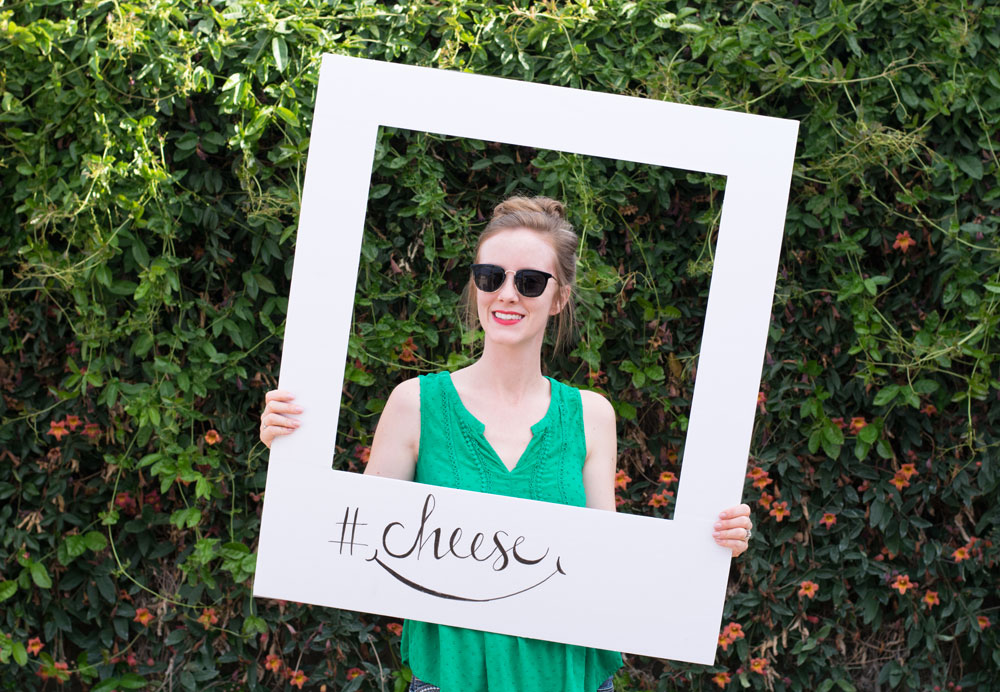 Instant Joy and a DIY Polaroid Photo Prop | Sunshine and Saguaros